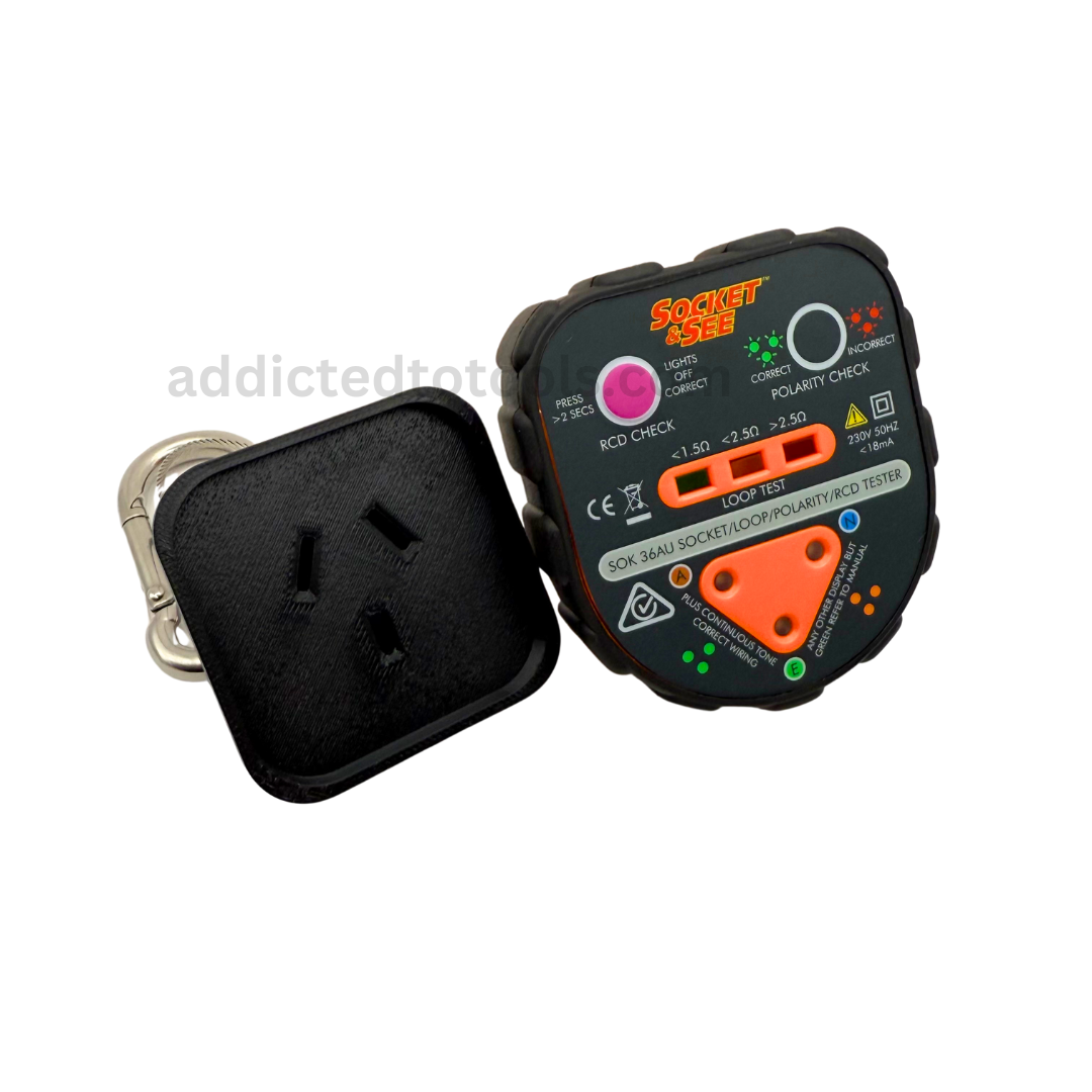 Socket & See outlet tester Holder – Addicted to tools