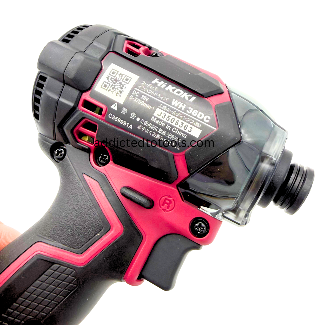 HiKOKI WH36DD Multi-Volt 36V Cordless Impact Driver - Red – Addicted to ...
