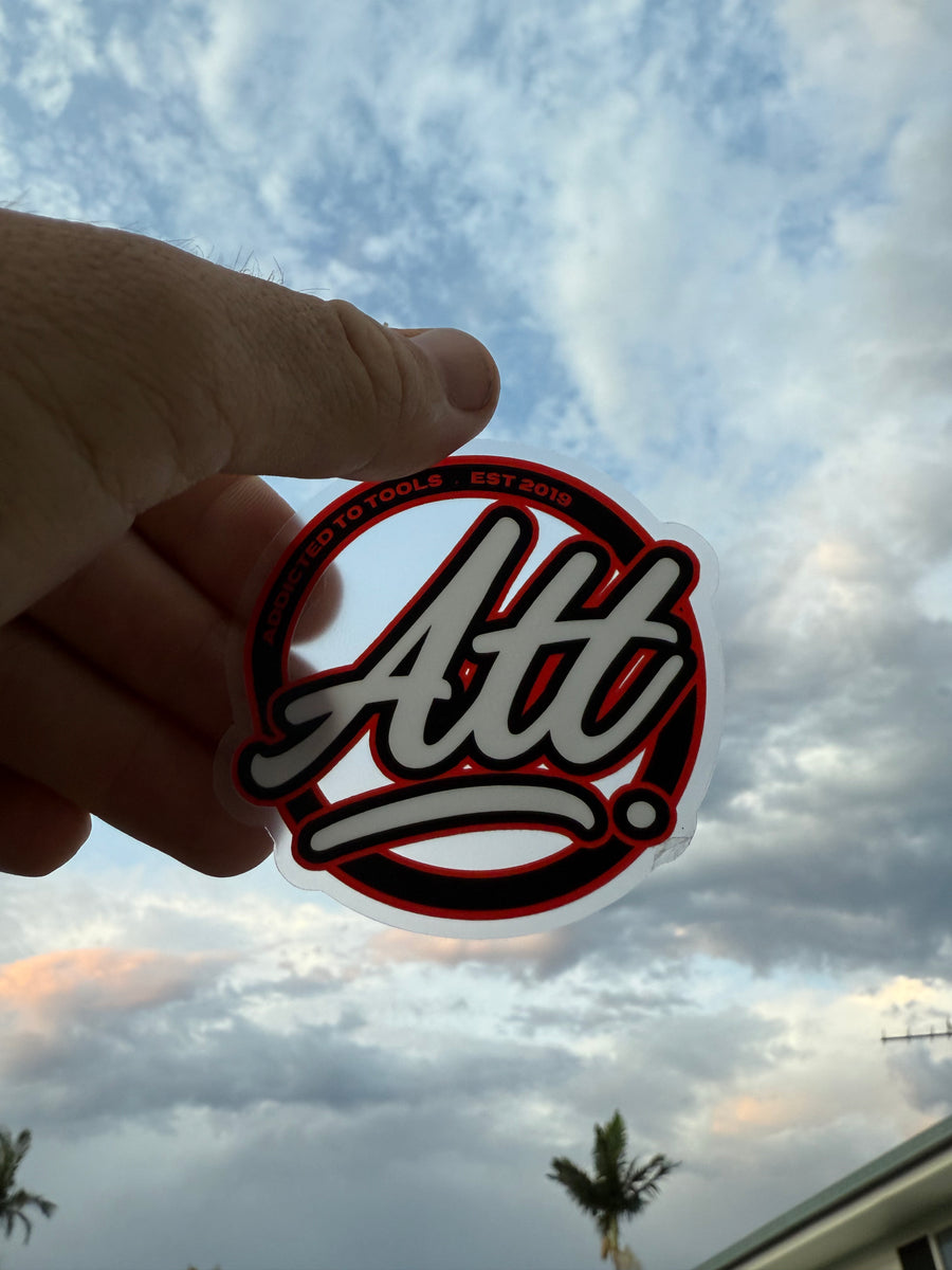 Addicted to Tools Small Clear Circle Sticker – Addicted to tools