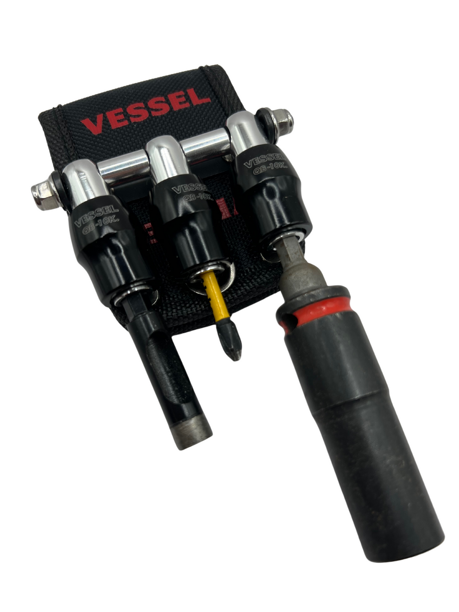Vessel Quick Catcher Triple Holder for 1/4" shank bits - QB-10B3K ...