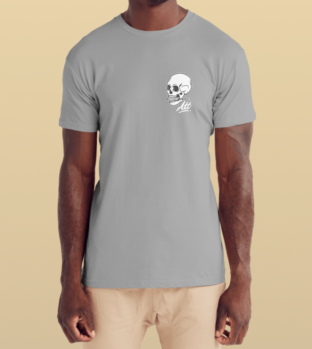 Addicted to tools corner skull logo ATT