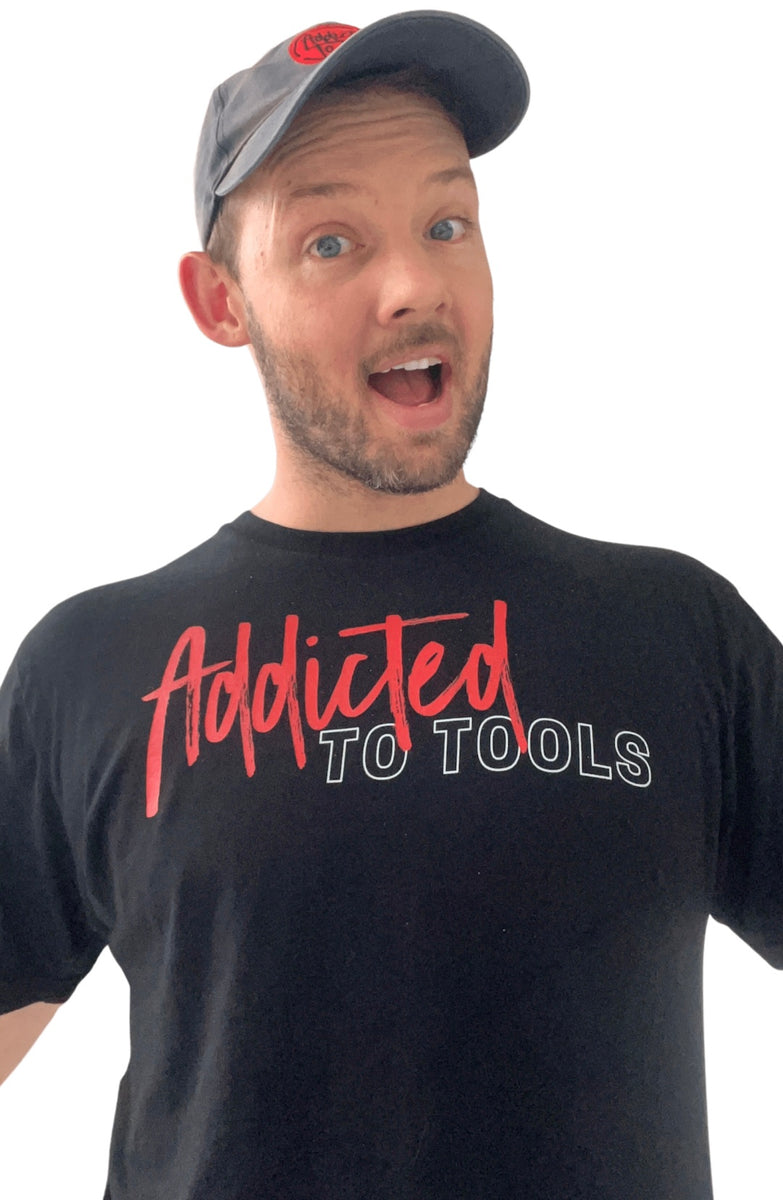 Black T-Shirt – Addicted to tools